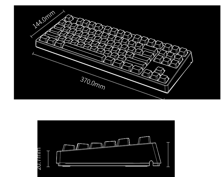 ANNE CLASSIC D87 RGB - HEXCORE